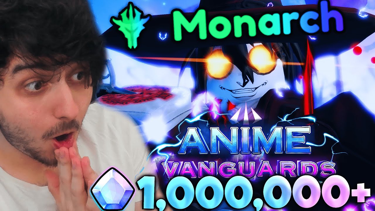 I Spent 1 MILLION Gems To Get 0.1% MONARCH ALUCARD in Anime Vanguards ...