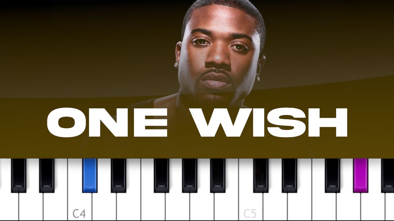 Ray J - One Wish (piano tutorial) - YouTube