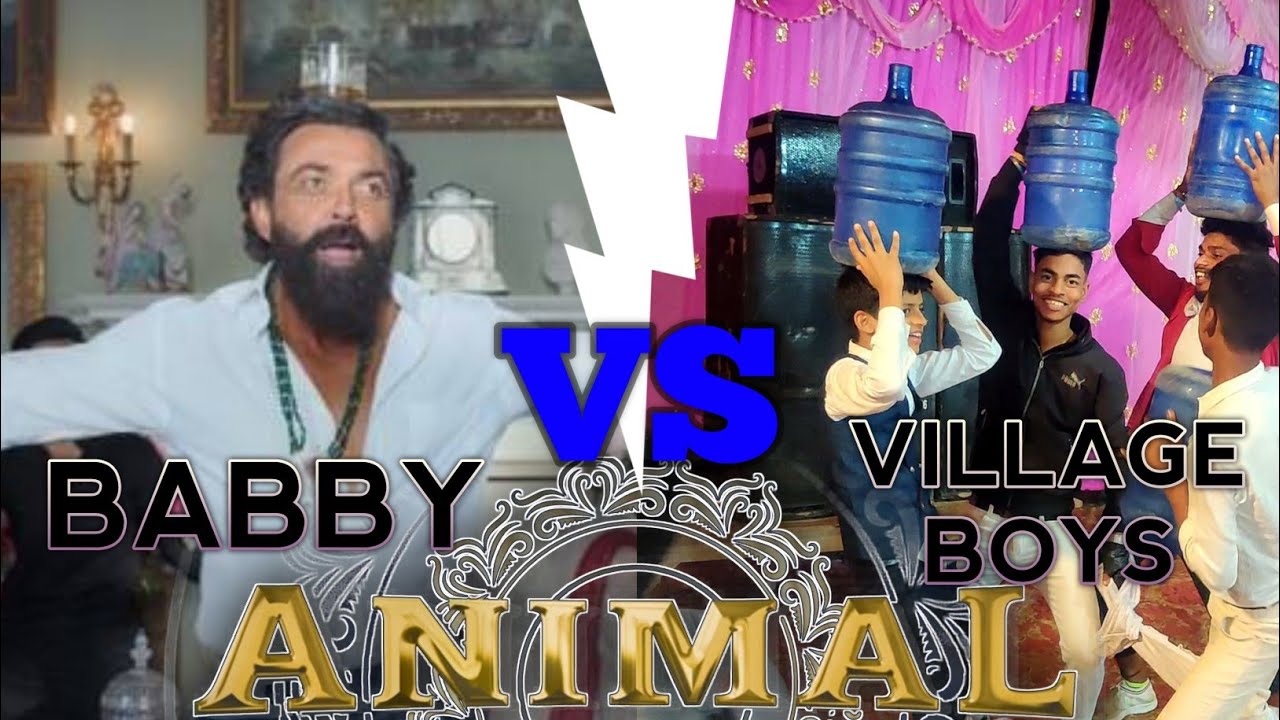 Jamali Jamali Song | Animal | Bobby Deol vs Desi Balak | The Goodluck ...