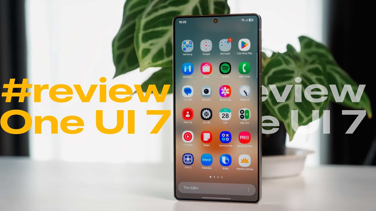 Review One UI 7: đẹp và không màu mè. - YouTube