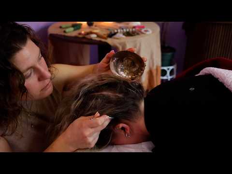 ASMR The Most Relaxing Reiki Session with Aromatherapy Oils & Gemstone Therapy