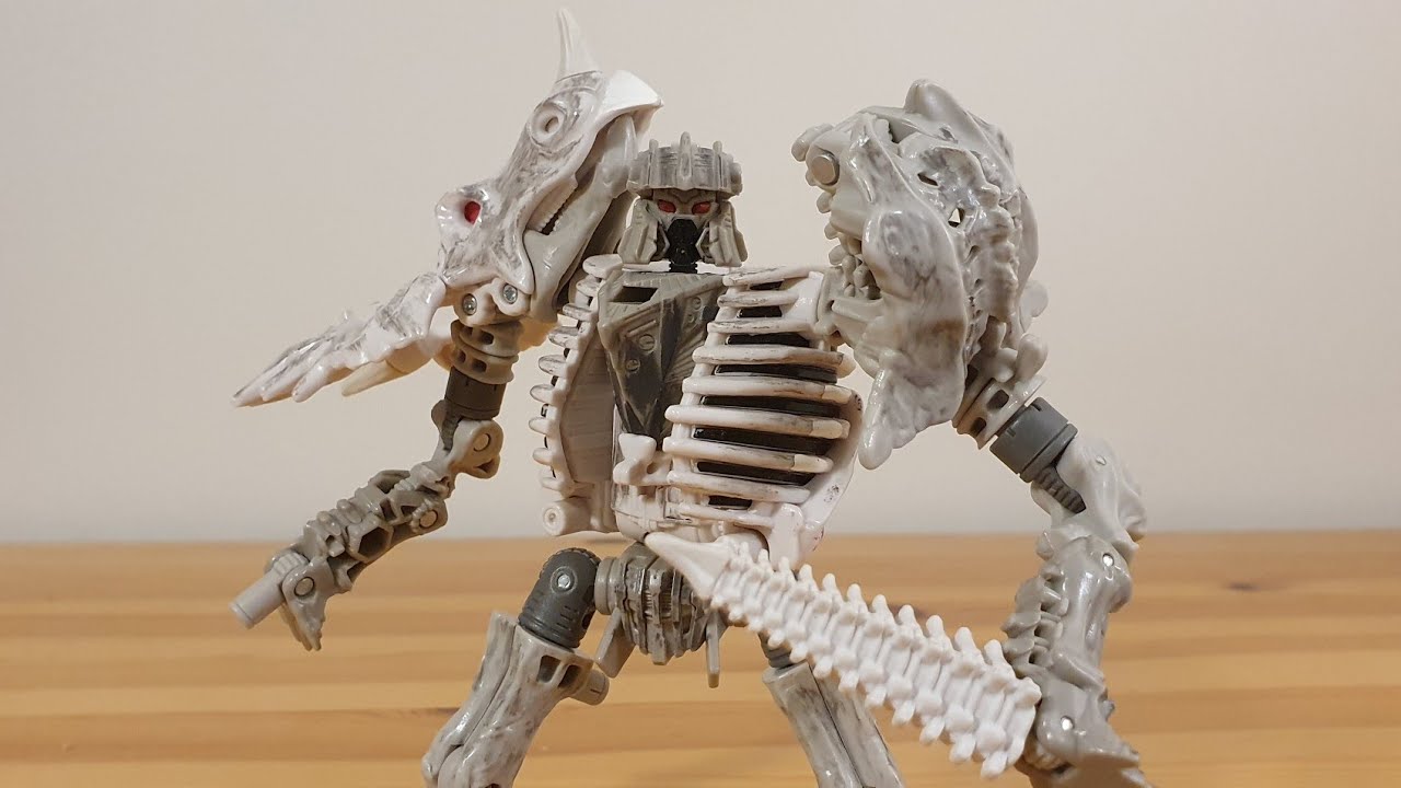Review FR | Transformers | Fossilizer Ractonite (Kingdom) - YouTube
