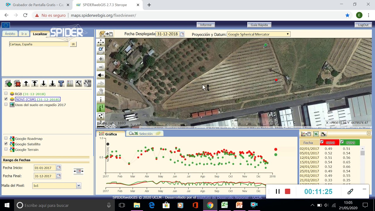 Spider Web Gis - YouTube