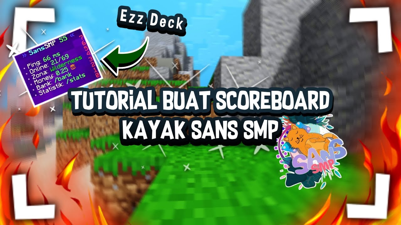 Cara Membuat Scoreboard Seperti Di Sans Smp S5 - YouTube