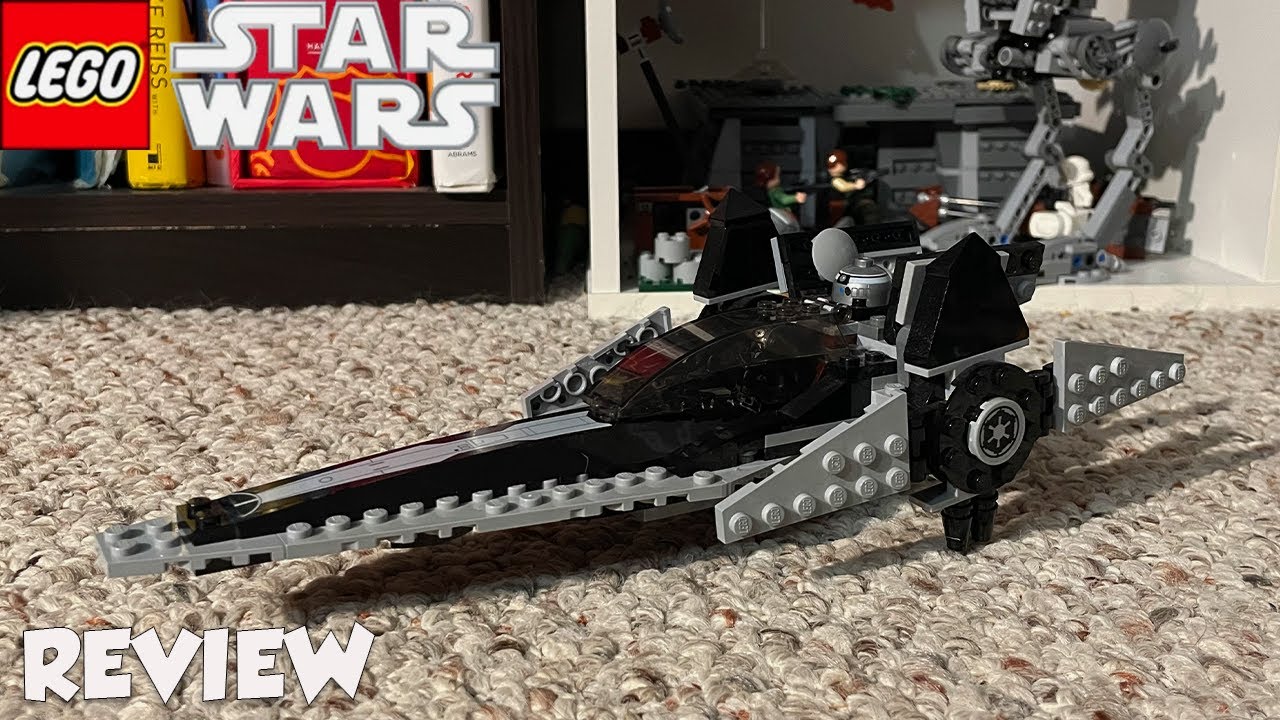 Lego Star Wars 7915 IMPERIAL V-WING STARFIGHTER REVIEW!! - YouTube