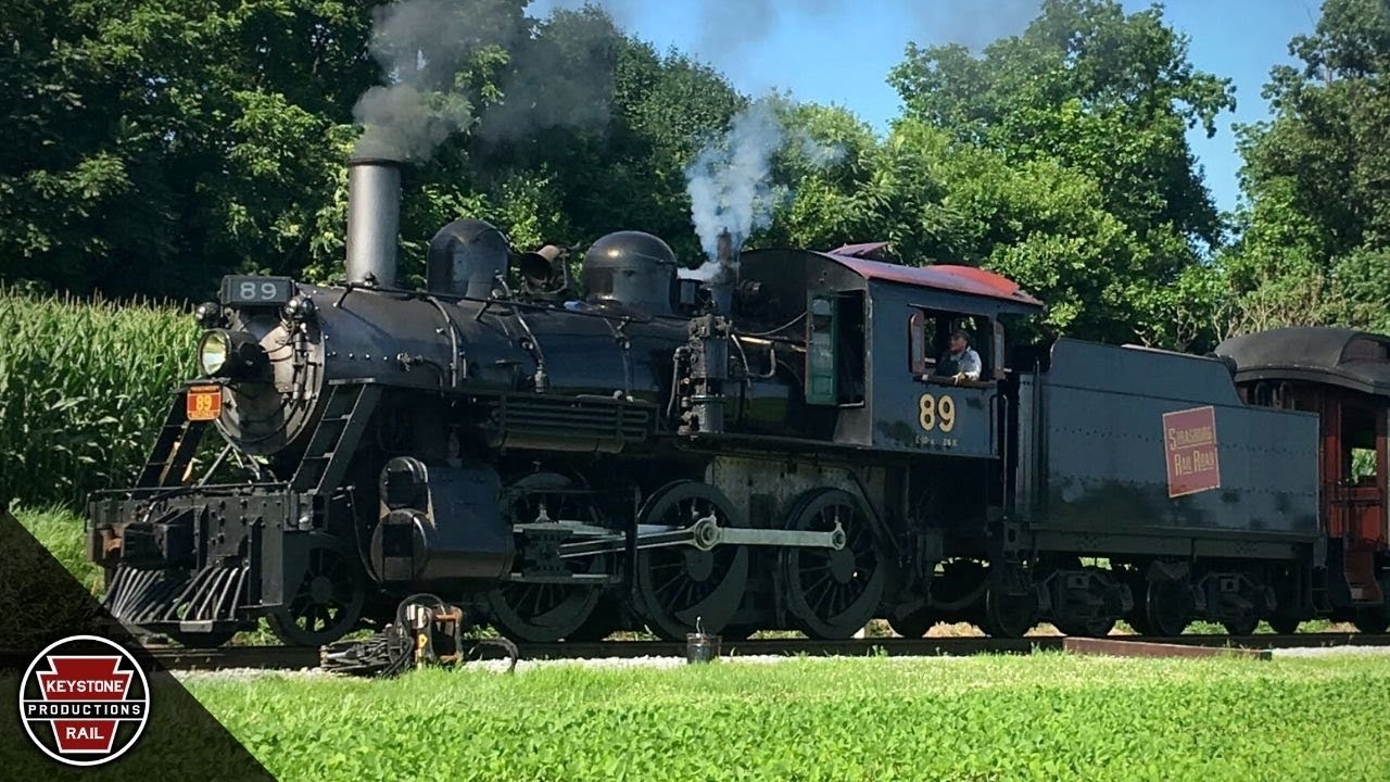 Strasburg Rail Road 89: An Evening with the Mogul - YouTube