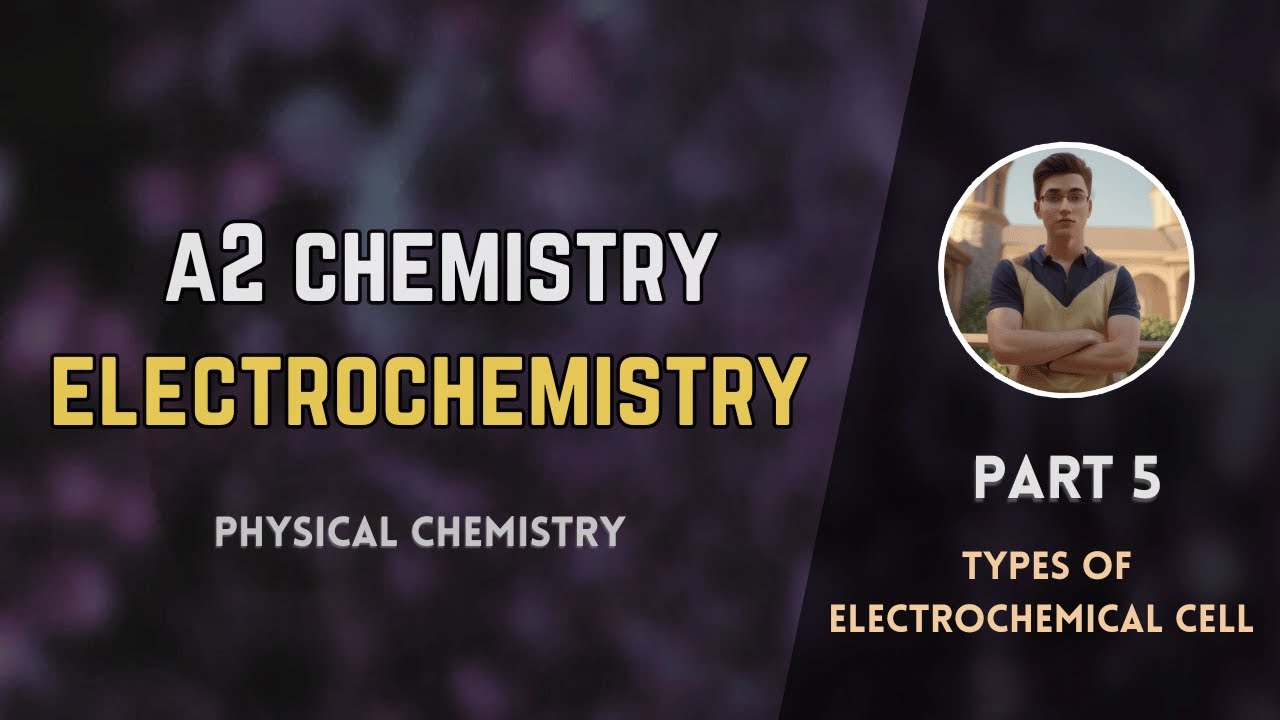 Types of electrochemical cell | Electrochemistry | Physical chemistry ...