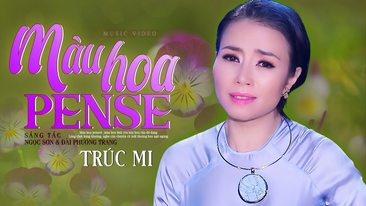 Màu Hoa Pensee - Trúc Mi | Màu hoa pensée Màu hoa tình yêu hay hoa của ...