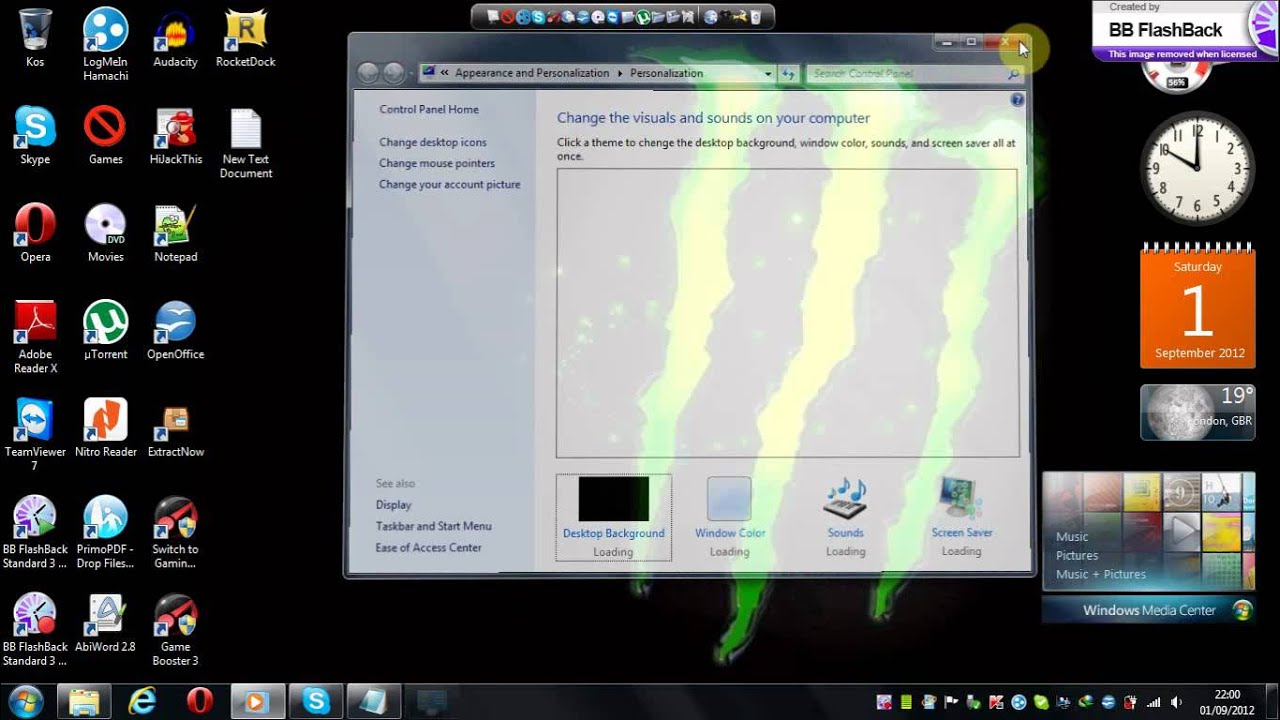 Change your icons on desktop and make the stand out. - YouTube