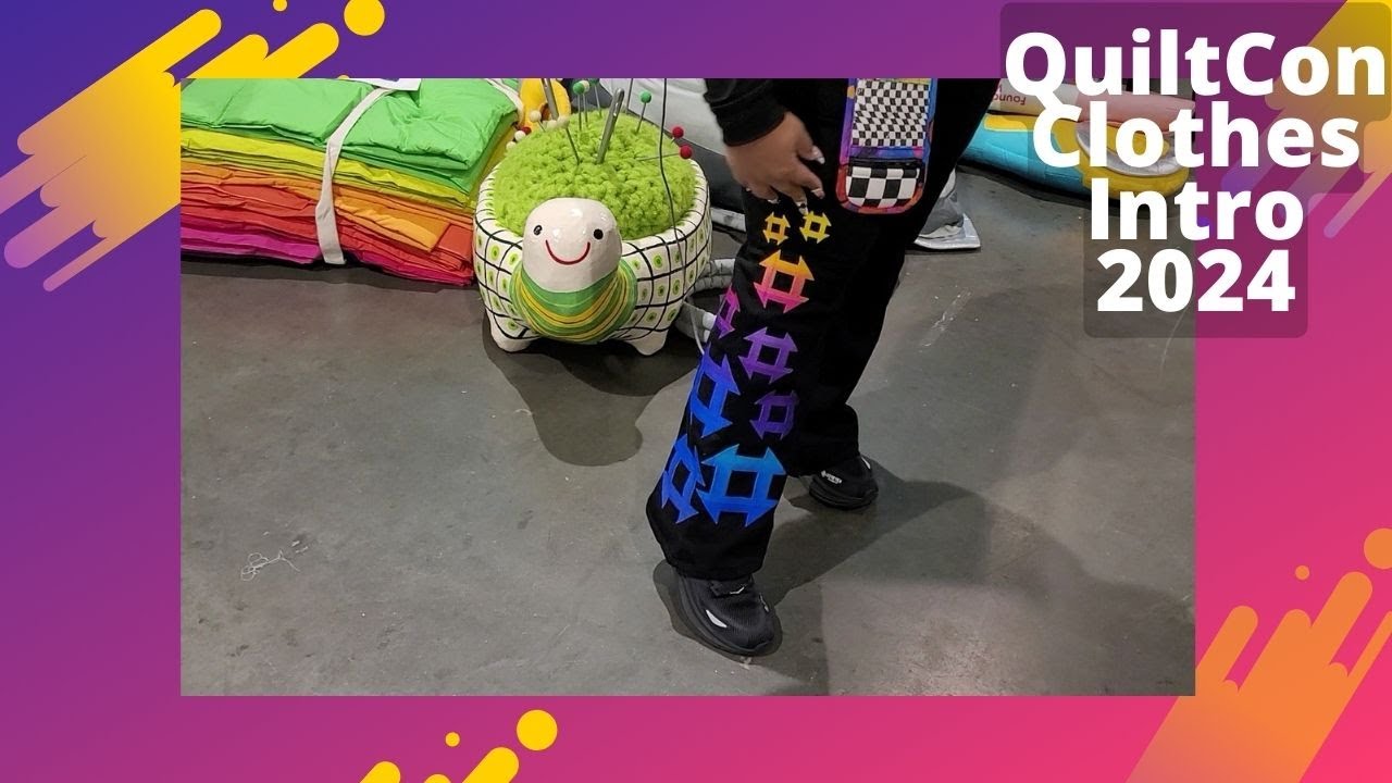 Unveiling My Quiltcon Couture: A Fashion Journey of my Altered Jeans ...