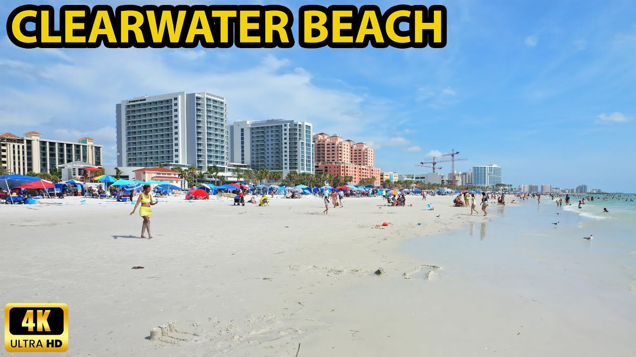 Clearwater Beach - Walking Tour - YouTube