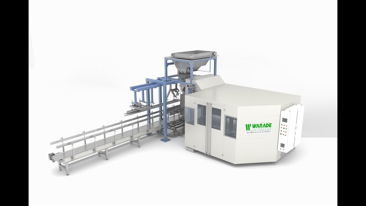 Auto Weighing & Bagging System - Warade PackTech Pvt. Ltd. - YouTube