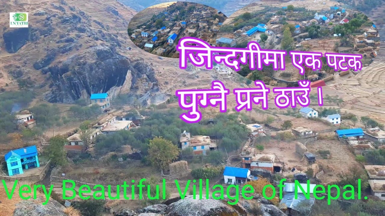 Free Background Music/ dron view of Jumla nepal/Jumla valley/ Talium ...