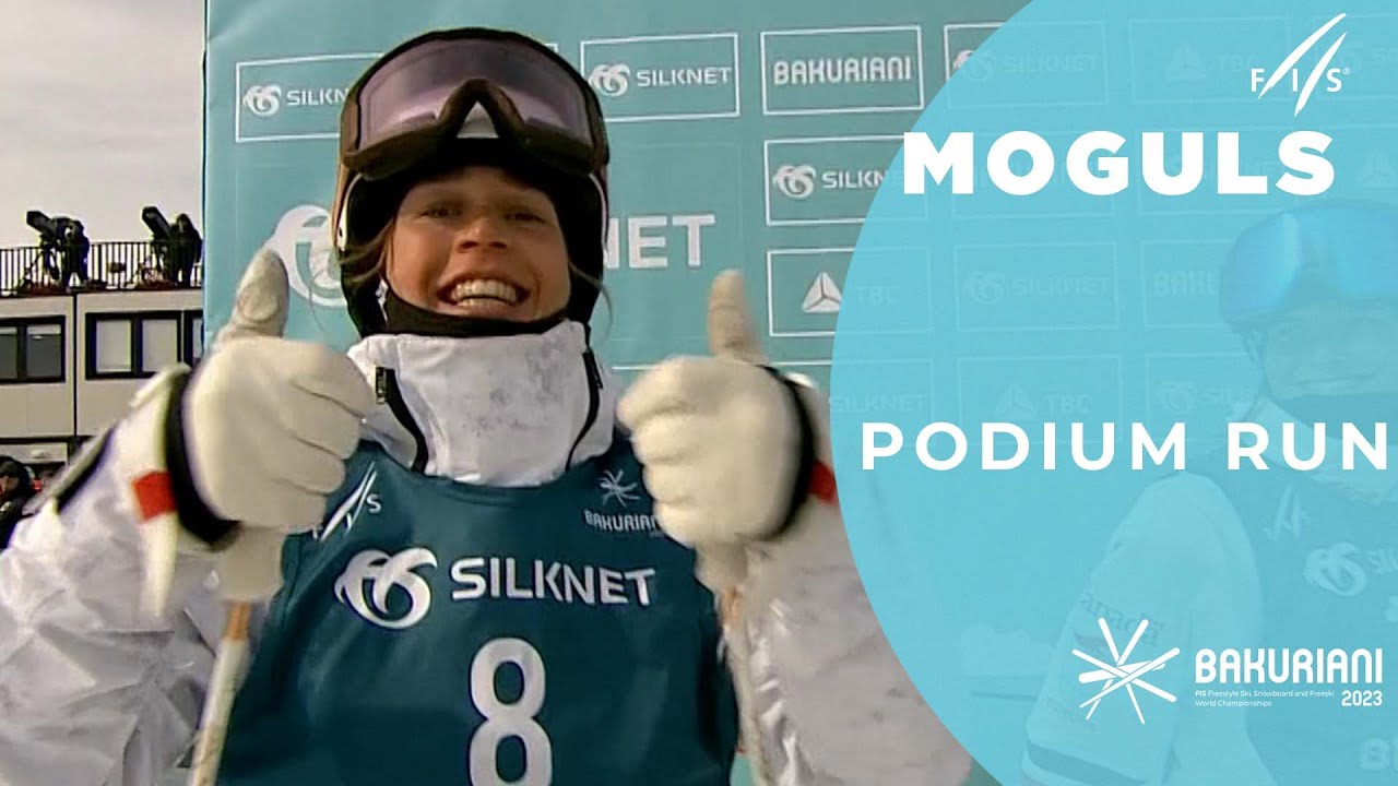 Avital Carroll (AUT) | Bronze | Women's Moguls | Bakuriani 2023 - YouTube