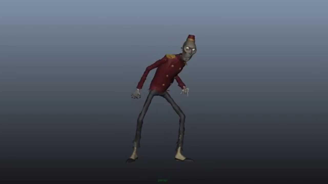 Zombie Walk Cycle - YouTube