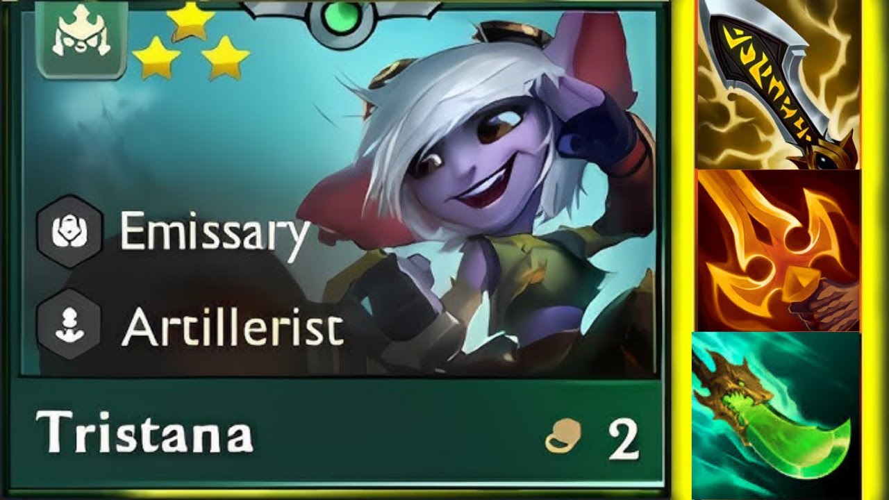 TFTNİN SİLAHŞÖRÜ TRİSTANA TFT SET 13 - YouTube