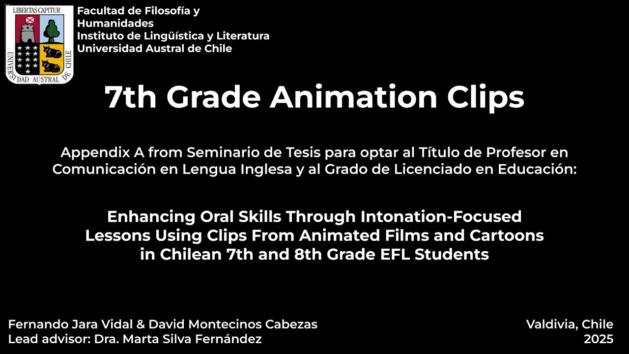 7th Grade Intonation in Animation Clips - YouTube