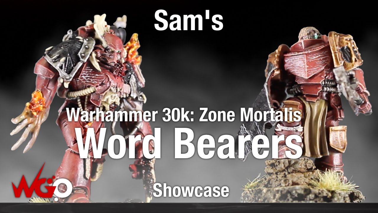 Sam's Warhammer 30k Word Bearers - YouTube