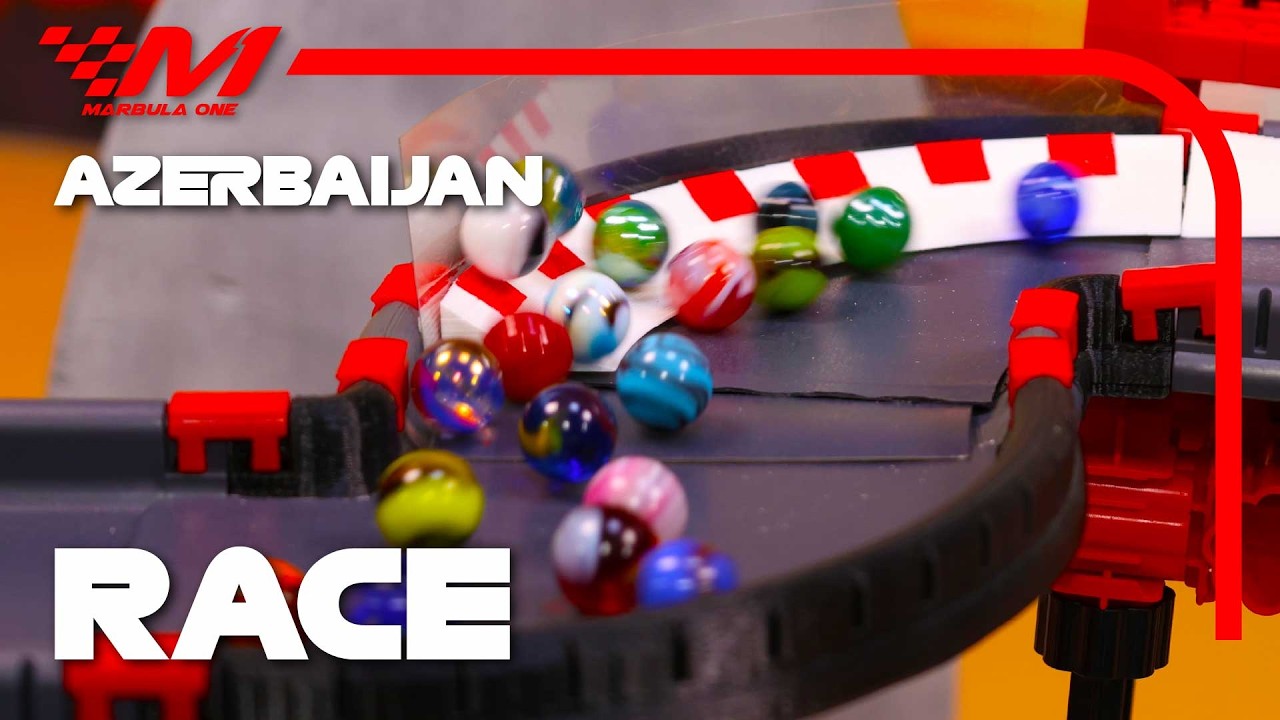 F1 Marble Race - Azerbaijan GP 2025 Predictor 🏁🇦🇿 - YouTube