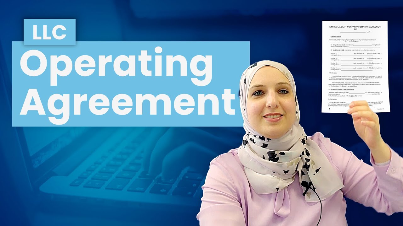 Operating Agreement for LLC: What is it and Why you need one - YouTube
