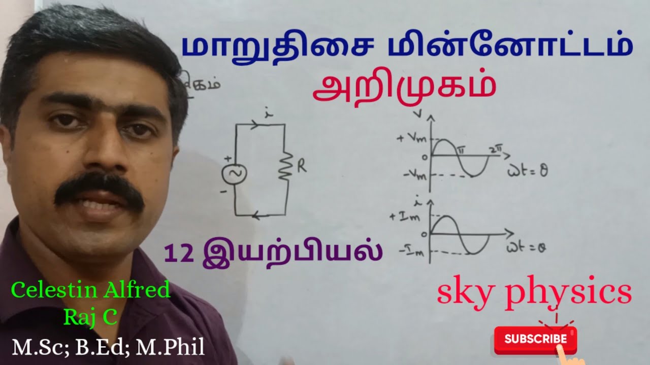 அறிமுகம் ||மாறுதிசை மின்னோட்டம்|| அலகு-4||12 இயற்பியல்||sky physics ...
