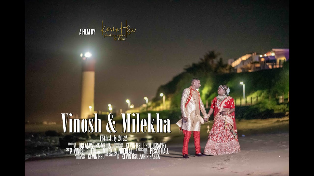 [4K] Vinosh + Milekha | 16.07.2022 | Hindu Wedding Film | Pesco Hall ...