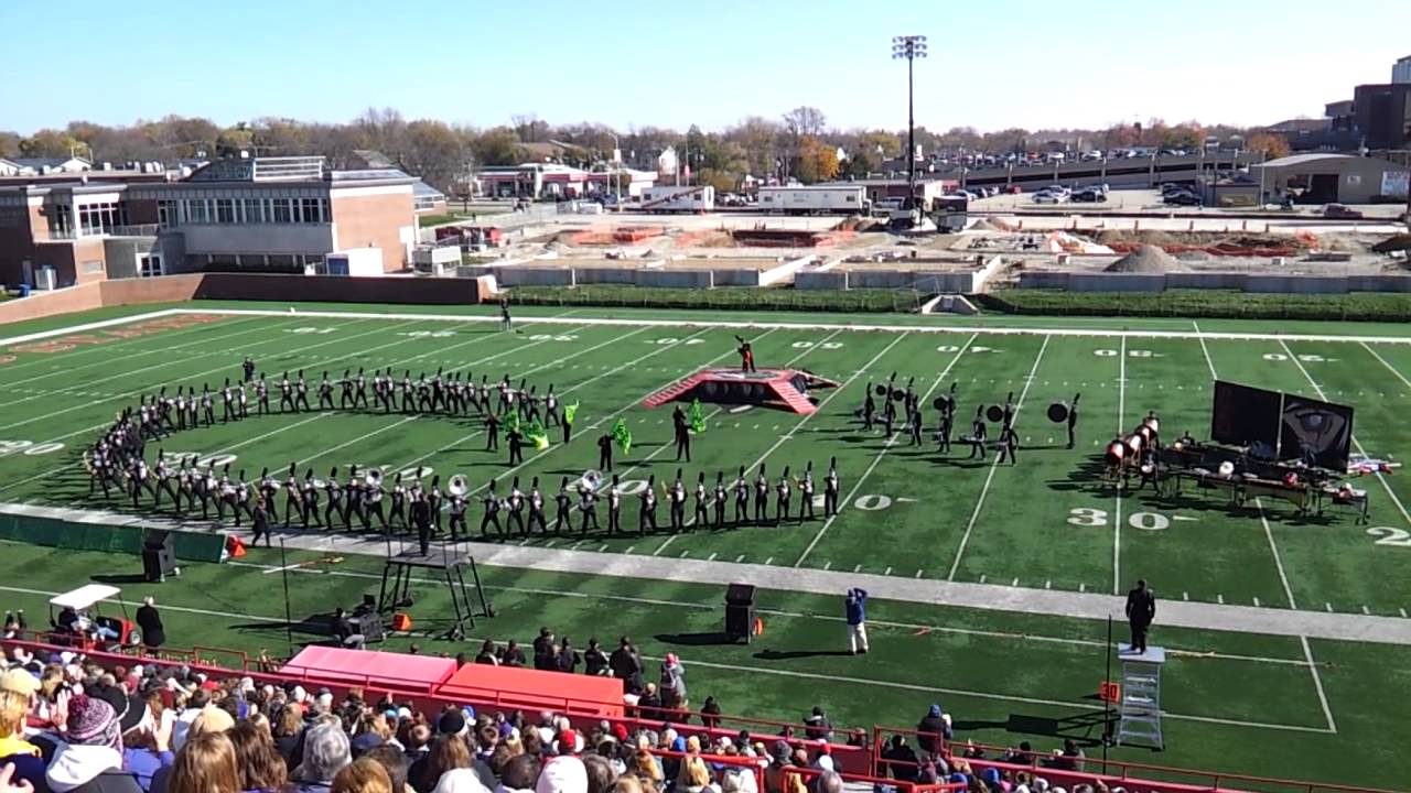 NCWHS Marching Wildcats State Competition 10 27 2012 - YouTube
