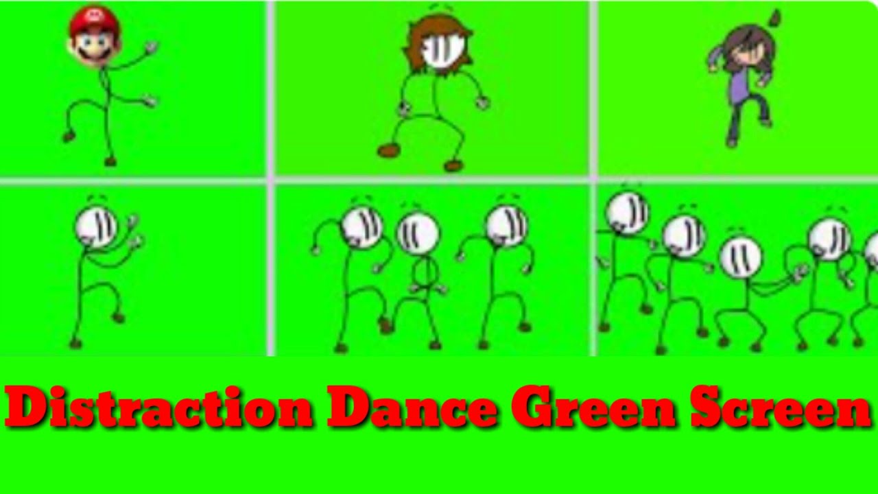 Distraction dance green screen // henry stickman - YouTube