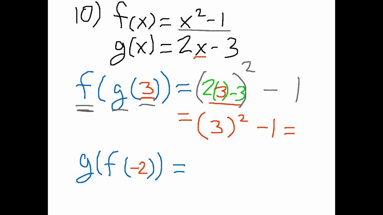 Evaluating F g 3 And G f 2 YouTube