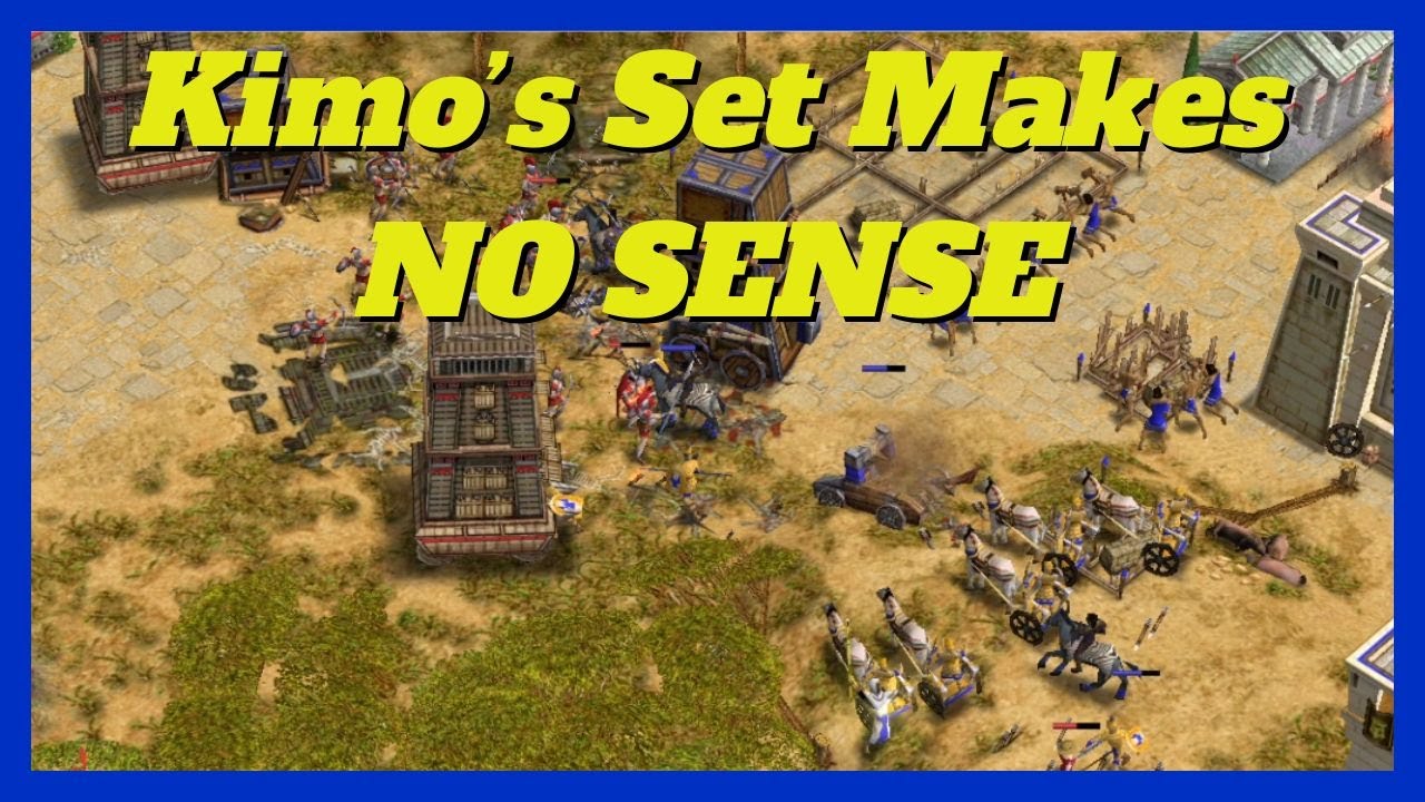 Set plays for the late game? | Kimo (Set) vs Grass (Poseidon) #aom # ...