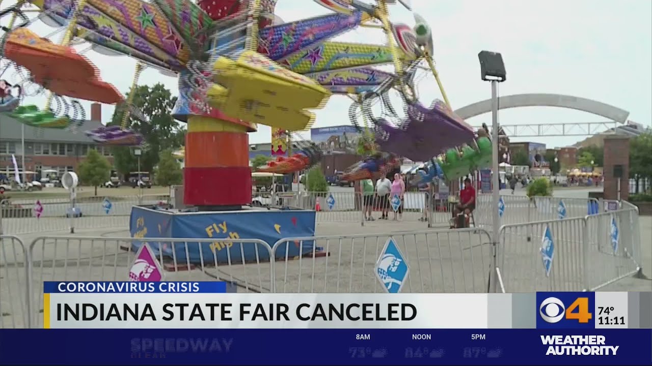 Indiana State Fair canceled for 2020 amid coronavirus pandemic - YouTube