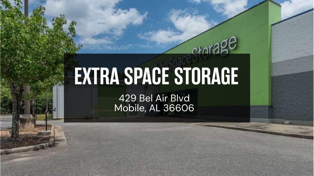 Storage Units in Mobile, AL on Bel Air Blvd | Extra Space Storage - YouTube