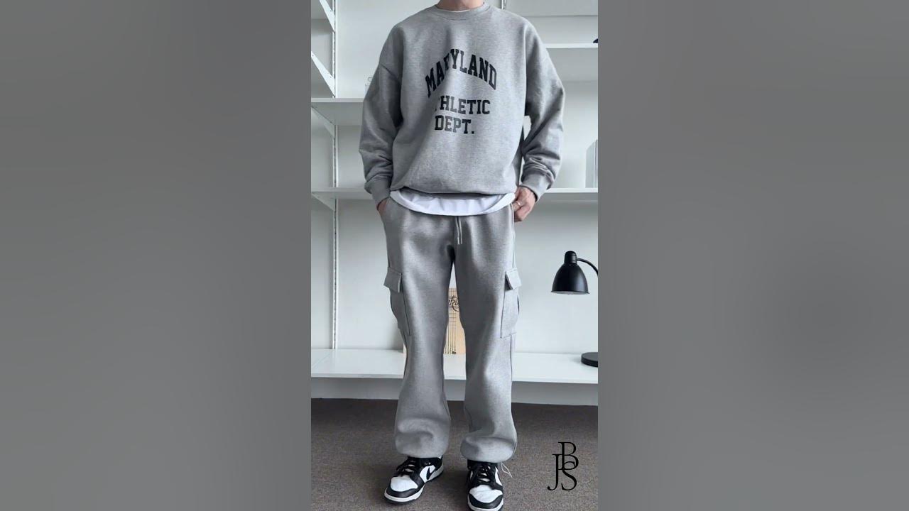 USA 코튼 이중지 카고팬츠 (4color / M,L) - 23FW 신상 HIGH Q 트렌드 적당한 와이드핏 스트링 조거도 가능한 카고 면팬츠 소개드립니다. #면바지 #카고 ...