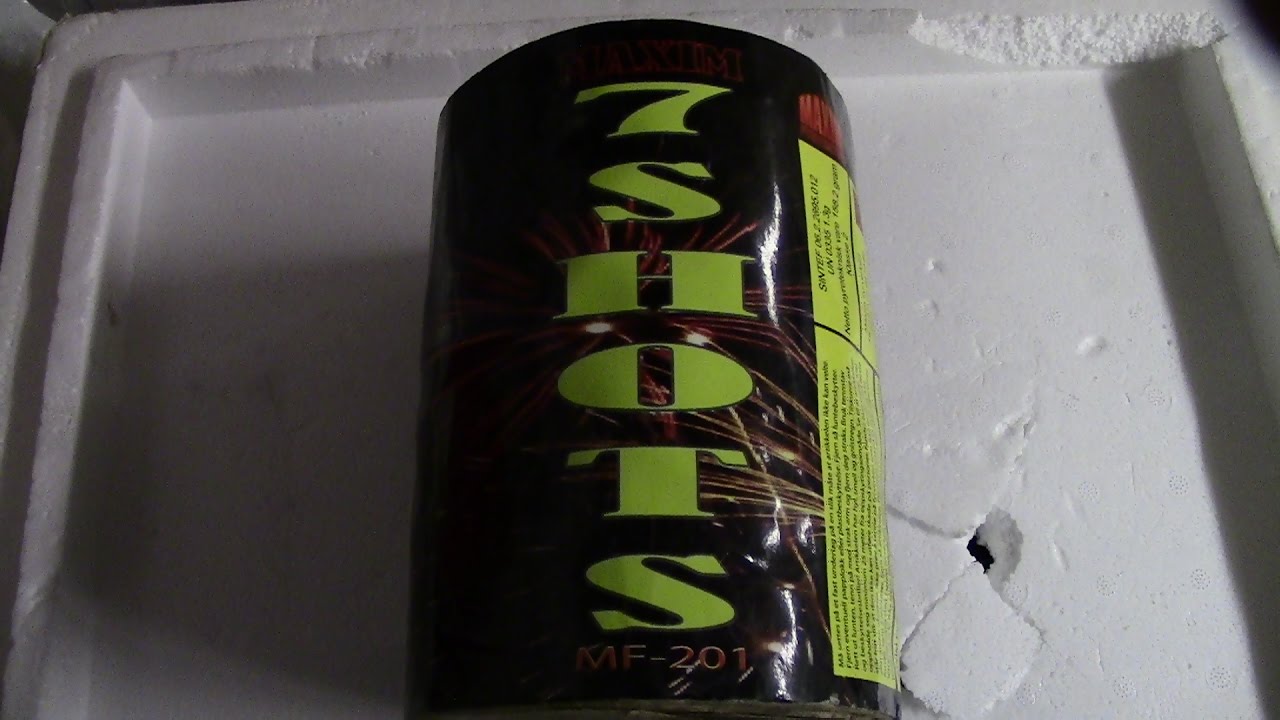 7 SHOTS,,,,MAXIM FIREWORKS - YouTube