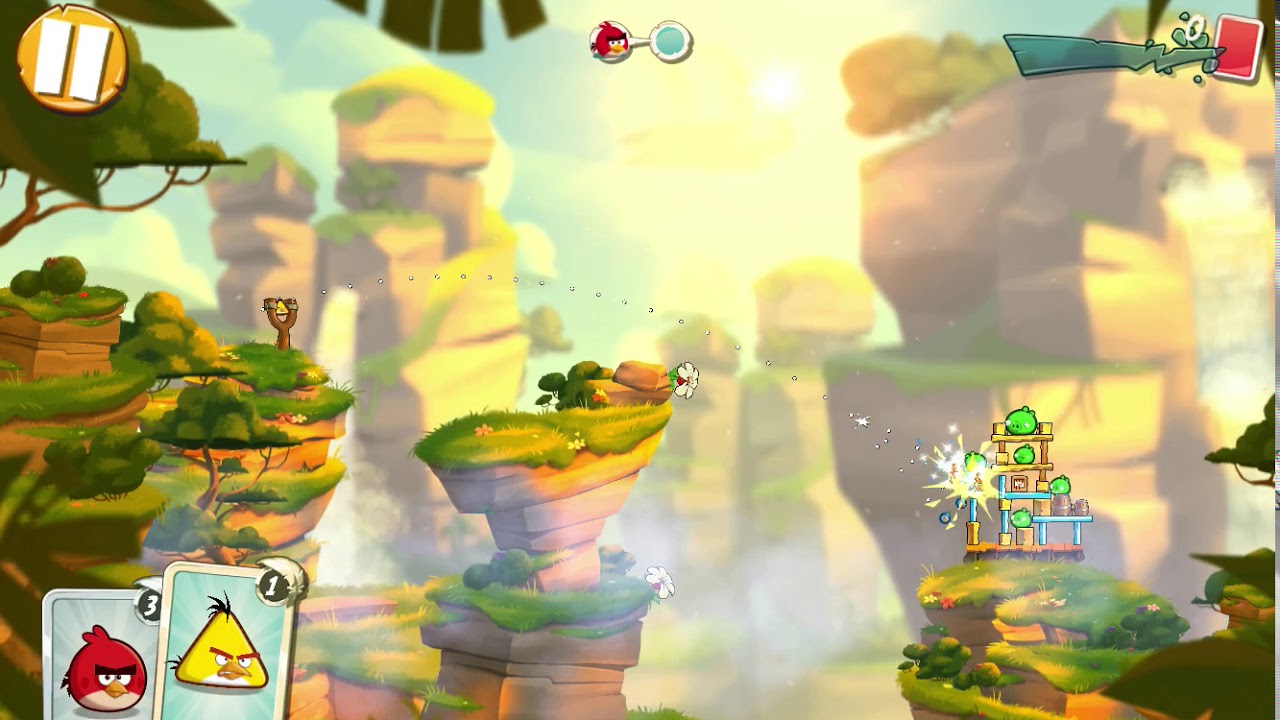 Angry Birds level 9 - YouTube