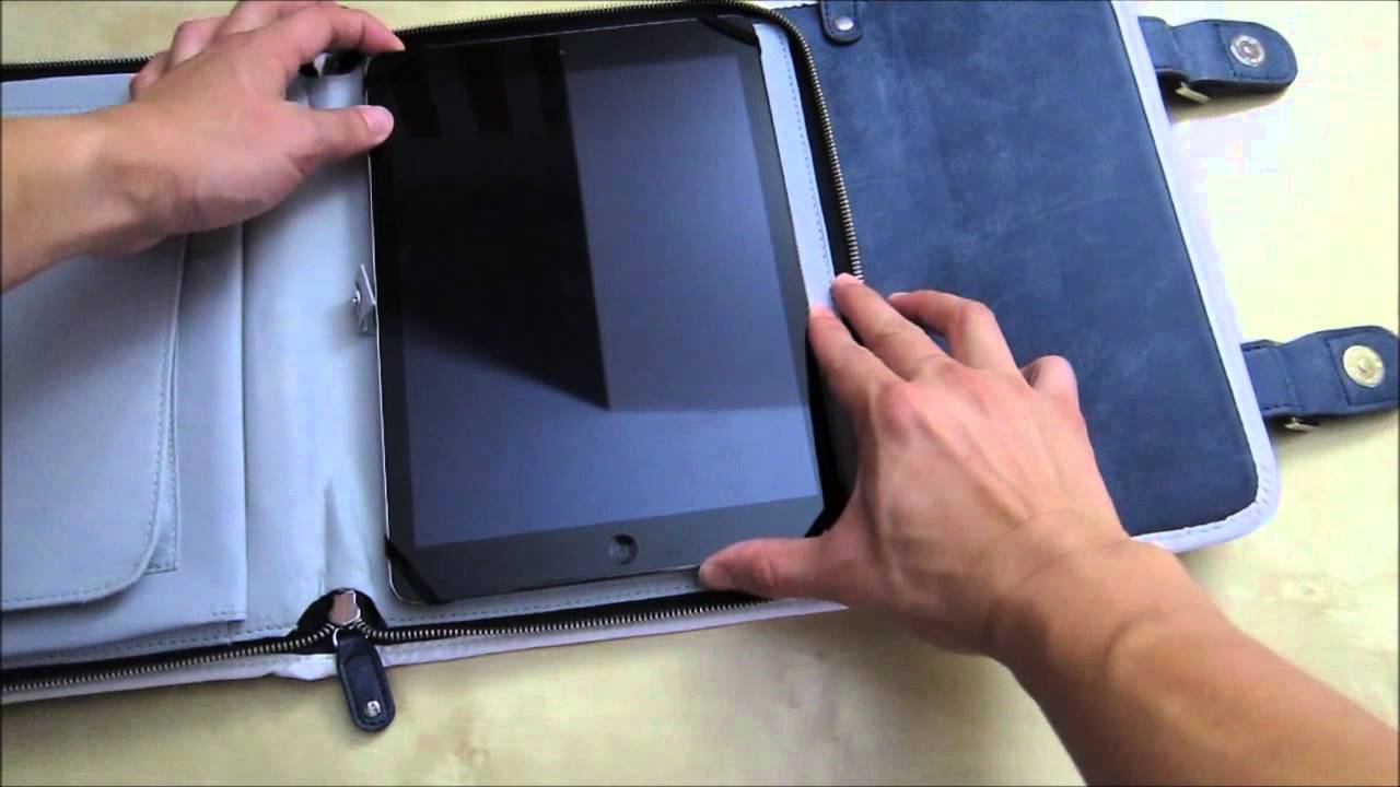 1Byone Ipad Shoulder Strap Cambridge Carrying Case Review - YouTube