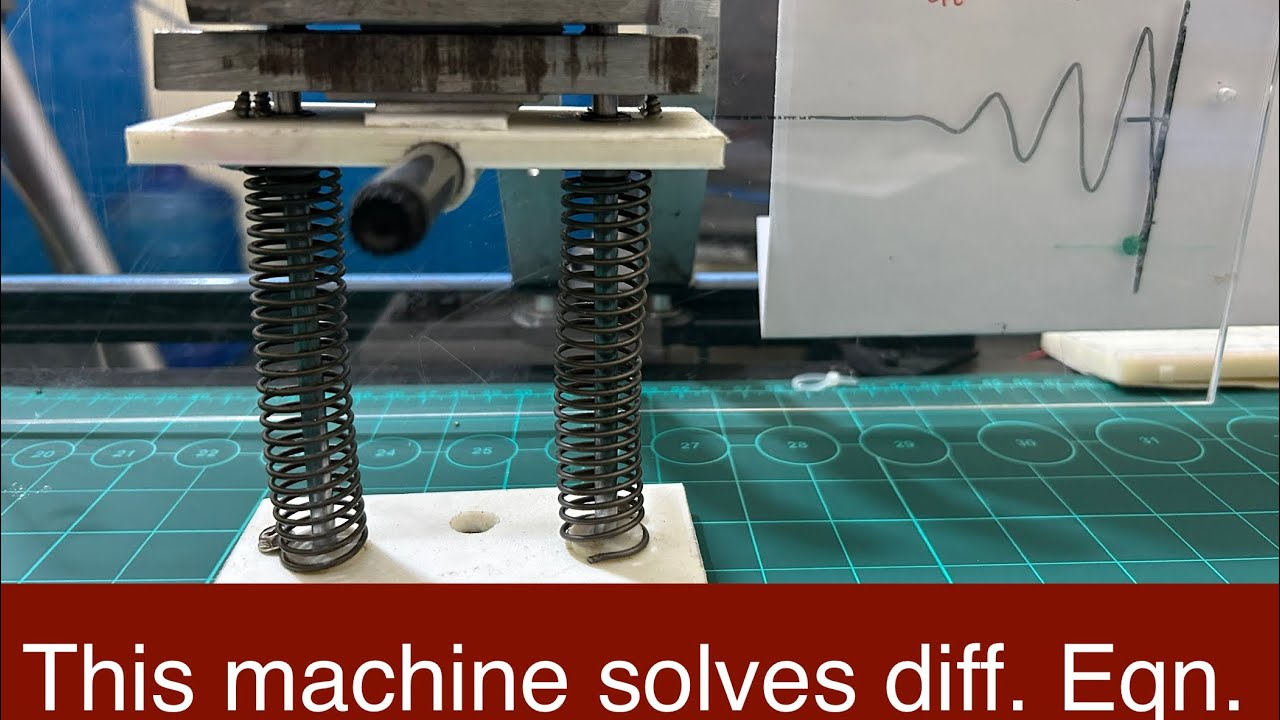 Mass-Spring damper System Prototype - YouTube