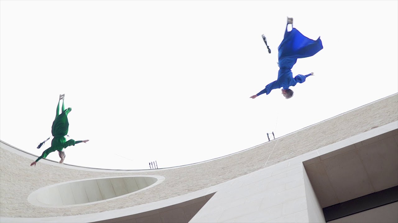 Dancin' Oxford vertical dance commission for Westgate Oxford (2018) | Gravity & Levity - YouTube