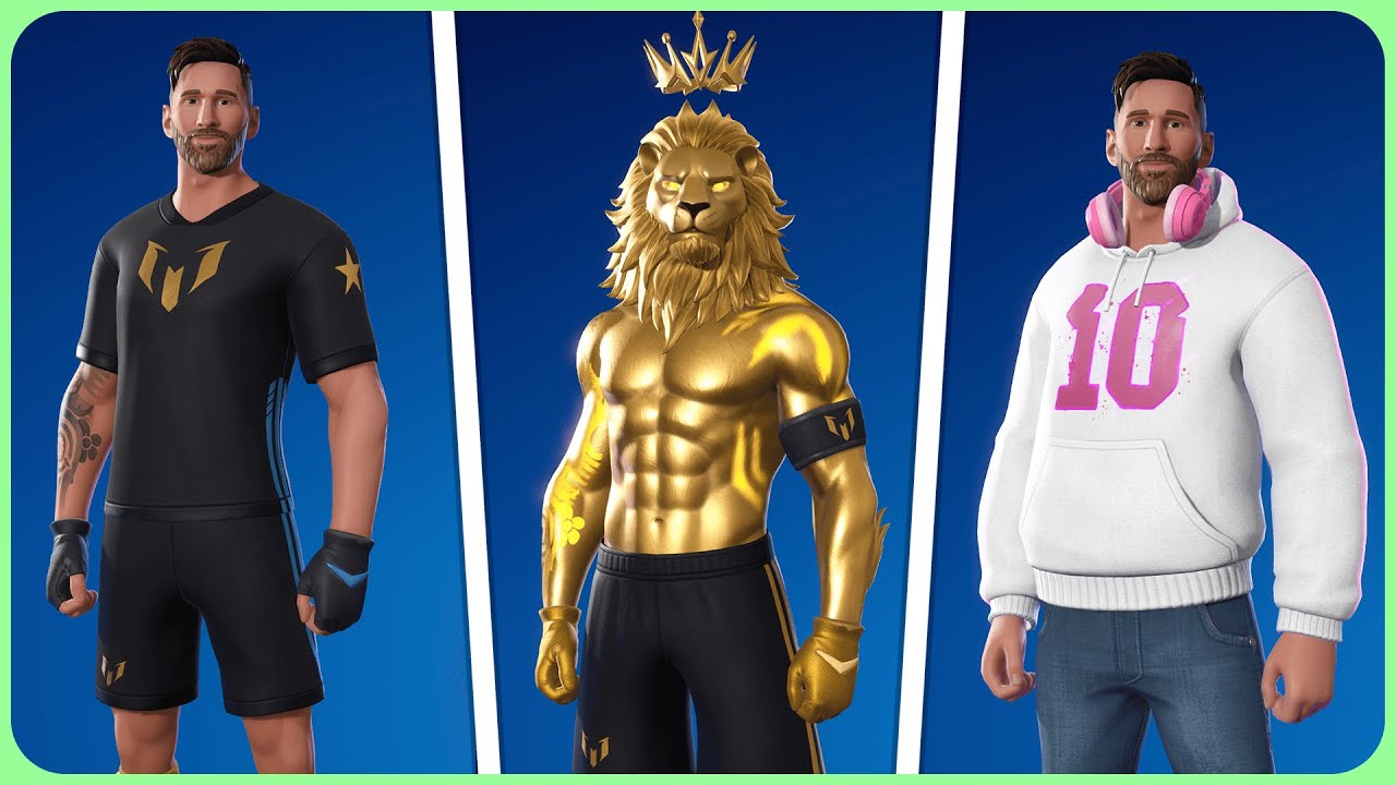 Lionel Messi x Fortnite Cosmetic Showcase, Pricing, & Release Date ...