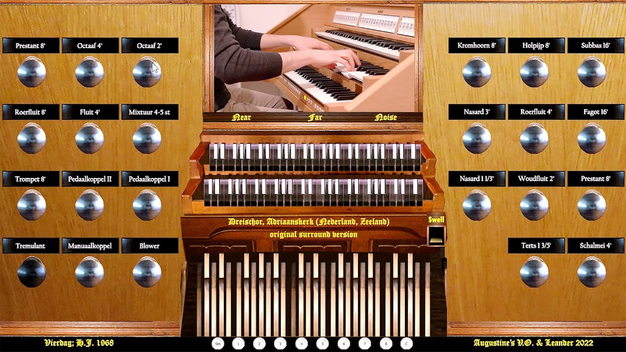 NEW FREE Dutch-Sampleset for HAUPTWERK - Adriaanskerk Dreischor ...