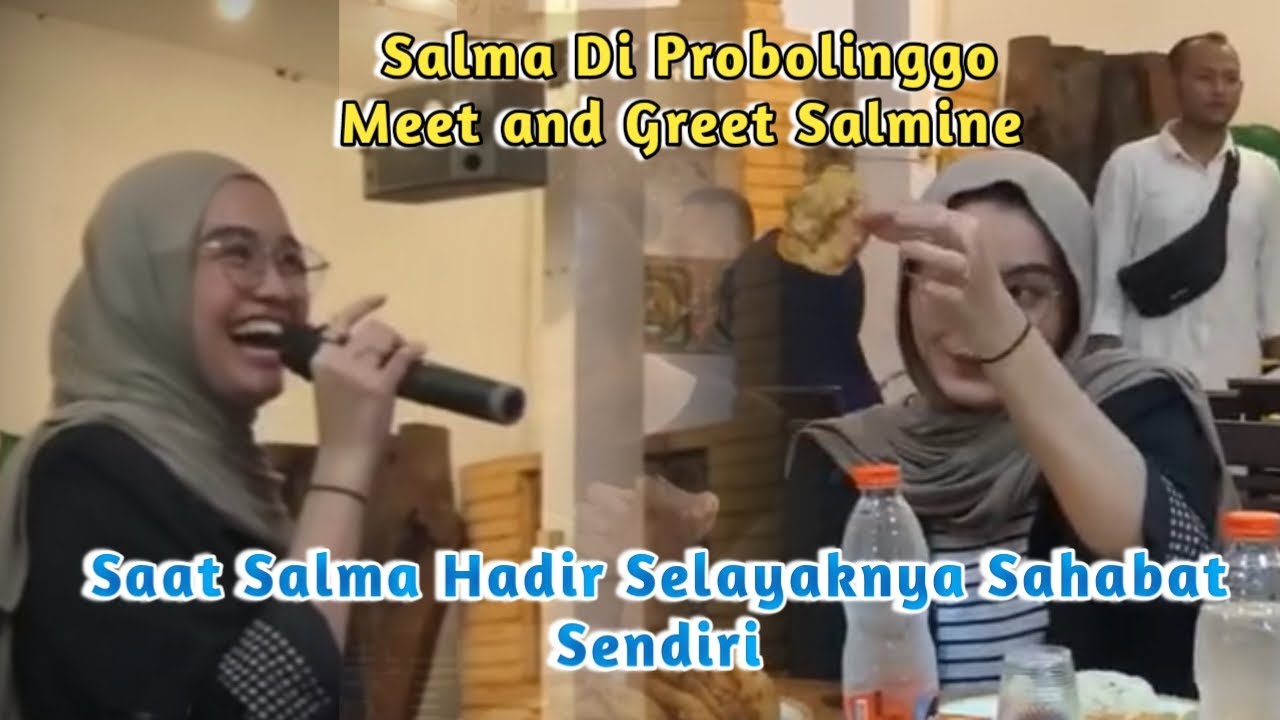 Salma Salsabila Ke Kota Probolinggo - Meet and Greet Salma, Humblenya Salma Membaur dengan Para ...