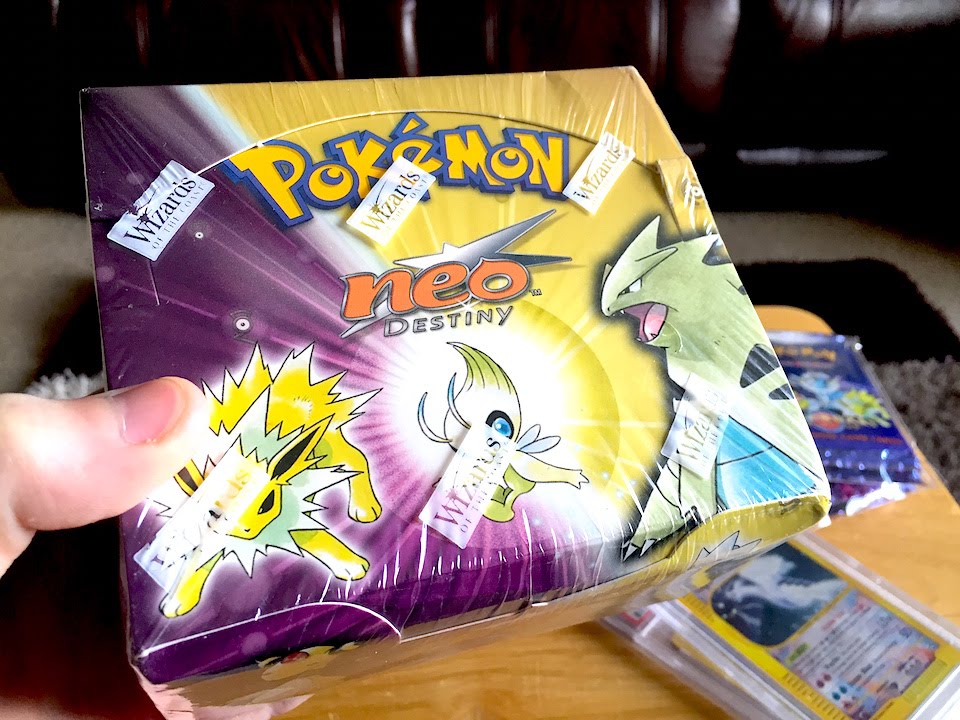 Pokemon Mail Time BCBM - Neo Destiny , Legendary Collection Booster Box ...