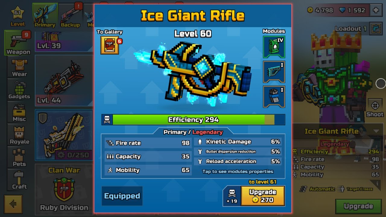 Ice Giant Rifle Showcase! (Pixel Gun 3D: PC Edition) - YouTube