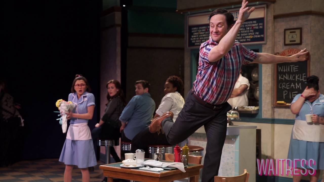 The Men of Waitress: Dating 101 - YouTube