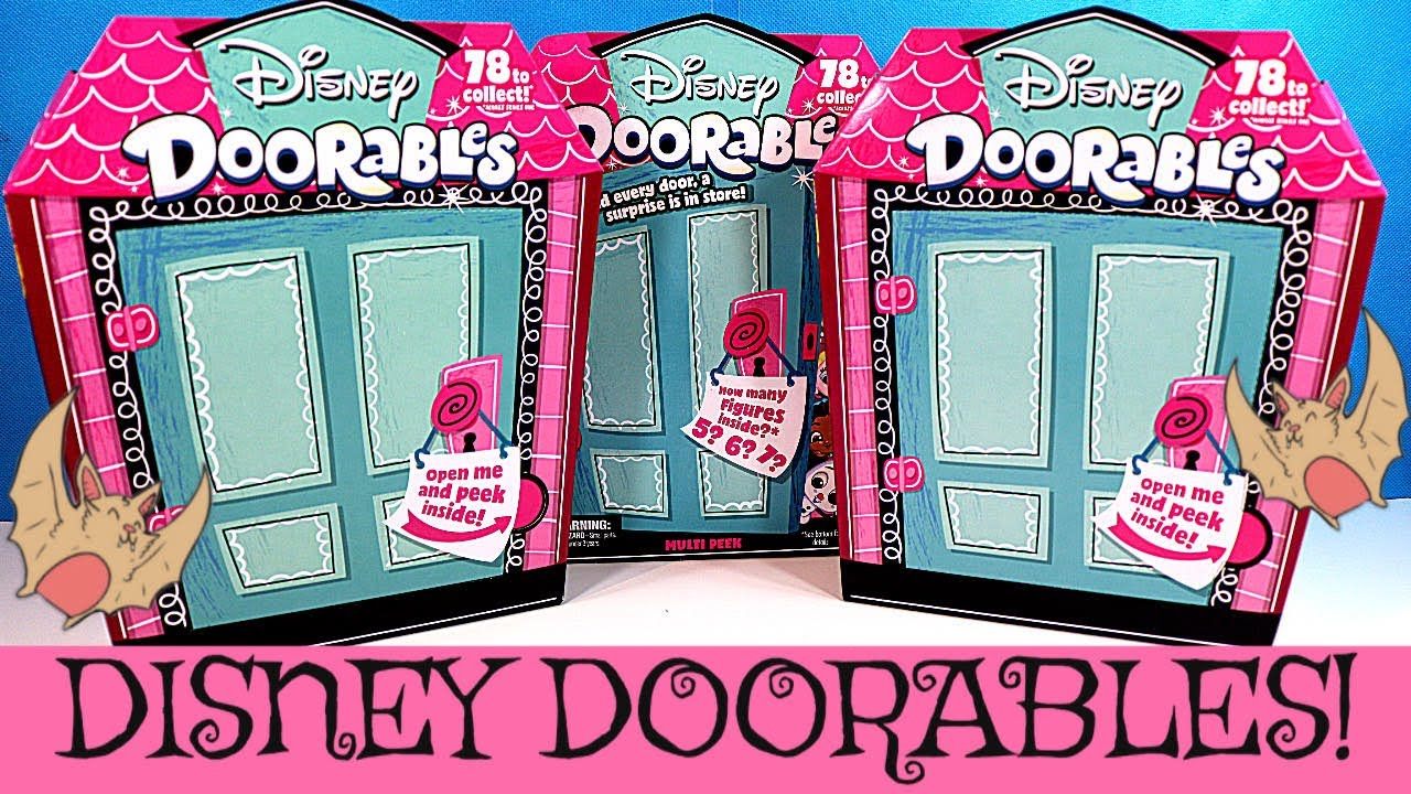 🦇 DISNEY DOORABLES SERIES 1 MULTI-PEEK 5 PACKS ULTRA RARE FOUND 🦇 - YouTube