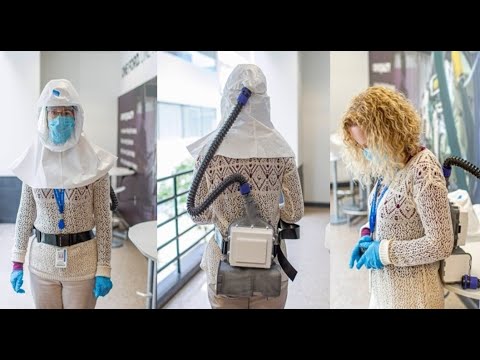 Powered Air Purifying Respirator by Ford - YouTube