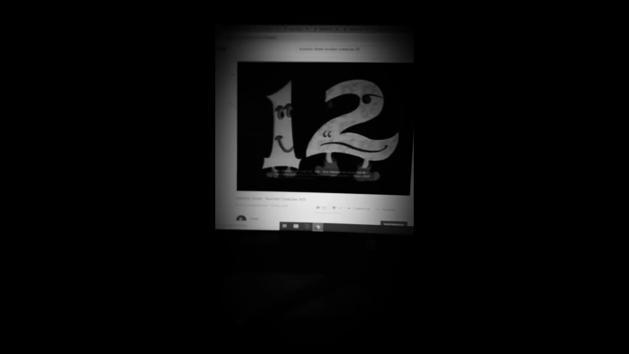 Sesame Street number Creatures 21 - YouTube