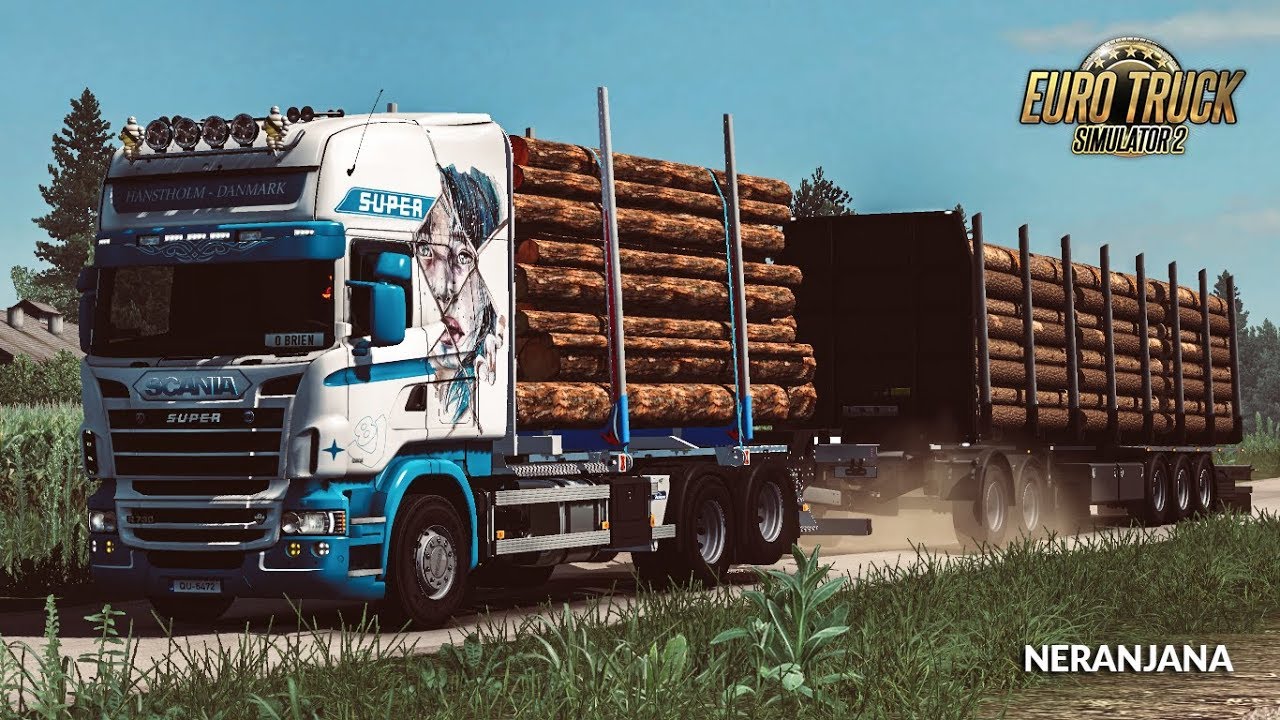 ETS 2 Mod | SCS Rigid Trailers By Teklic v 1.2 [ETS2 v1.35] - YouTube