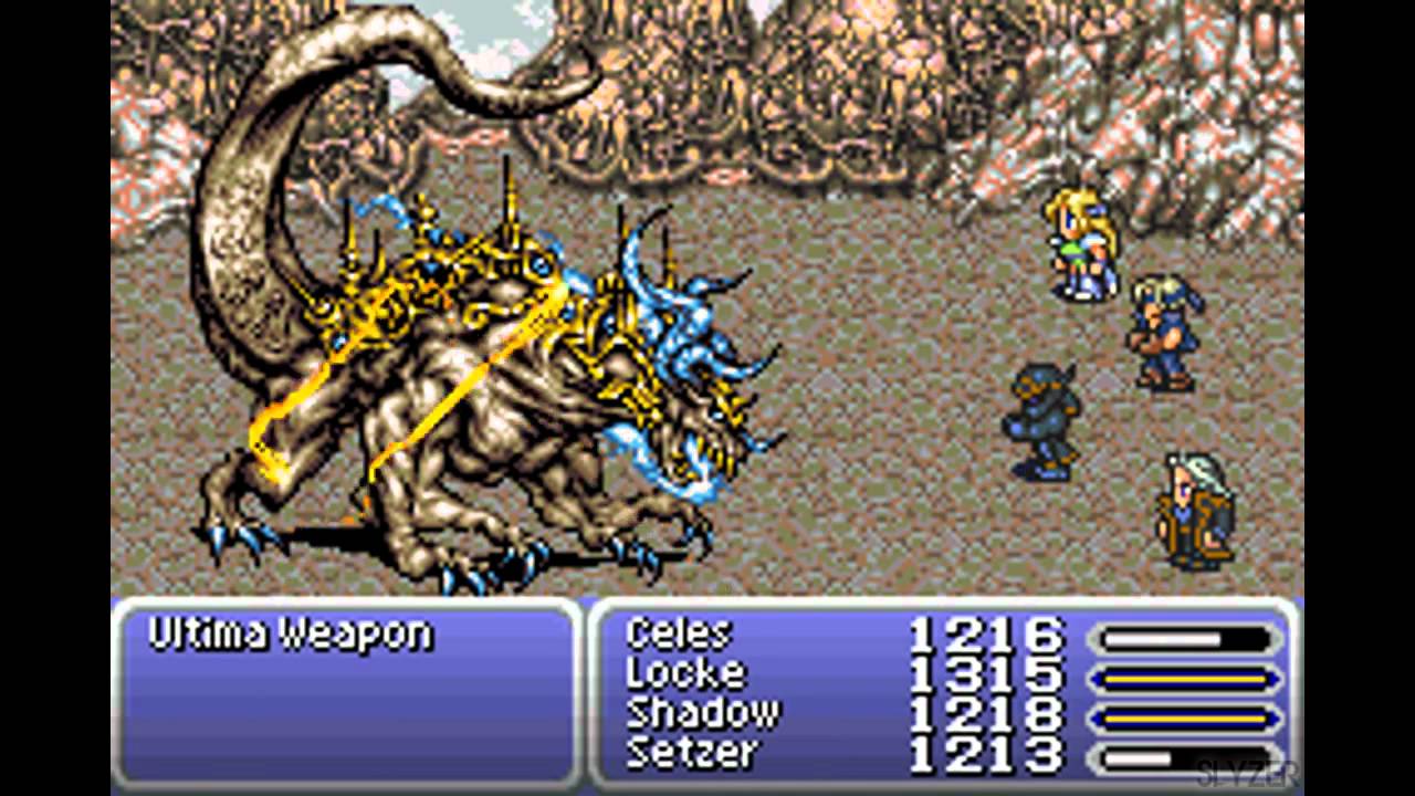 Final Fantasy VI Advance - Ultima Weapon - YouTube