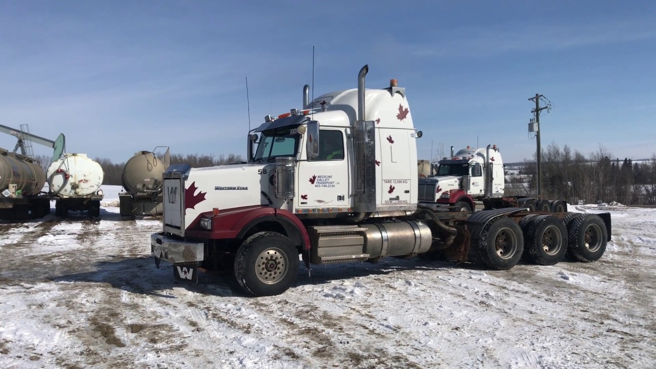 2011 Western Star Tri Drive Semi Tractor UNRESERVED - Lot 310 - YouTube